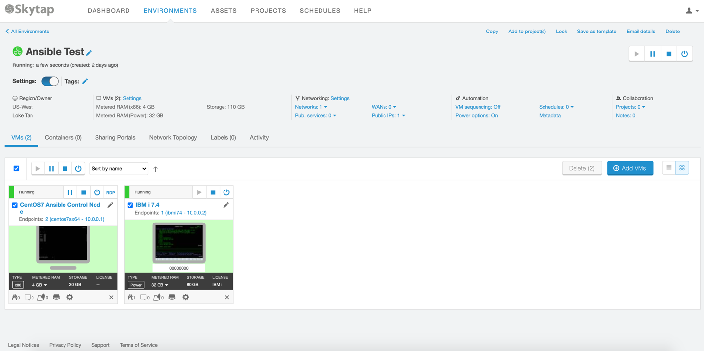 Using Ansible To Automate Ibm I Workloads On Skytap Skytap