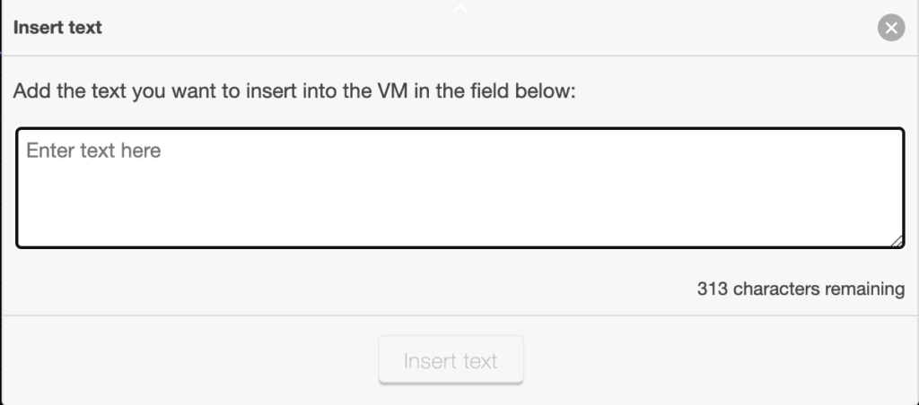 Secure Remote Access Client Insert Text Feature 3465