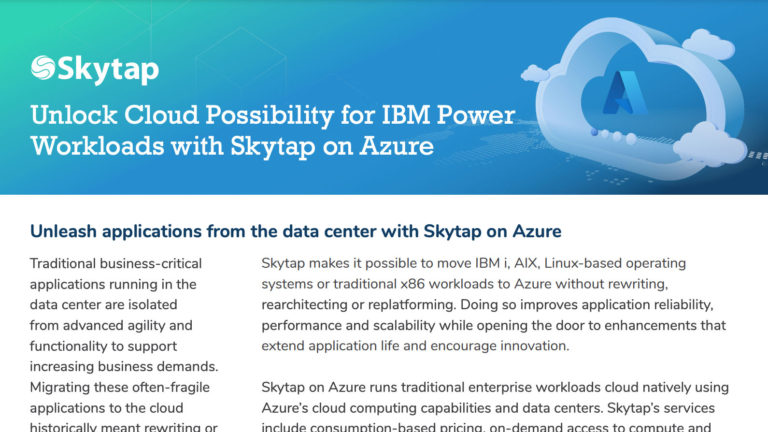 Resources | Skytap | Your Traditional Applications, Now in the Cloud