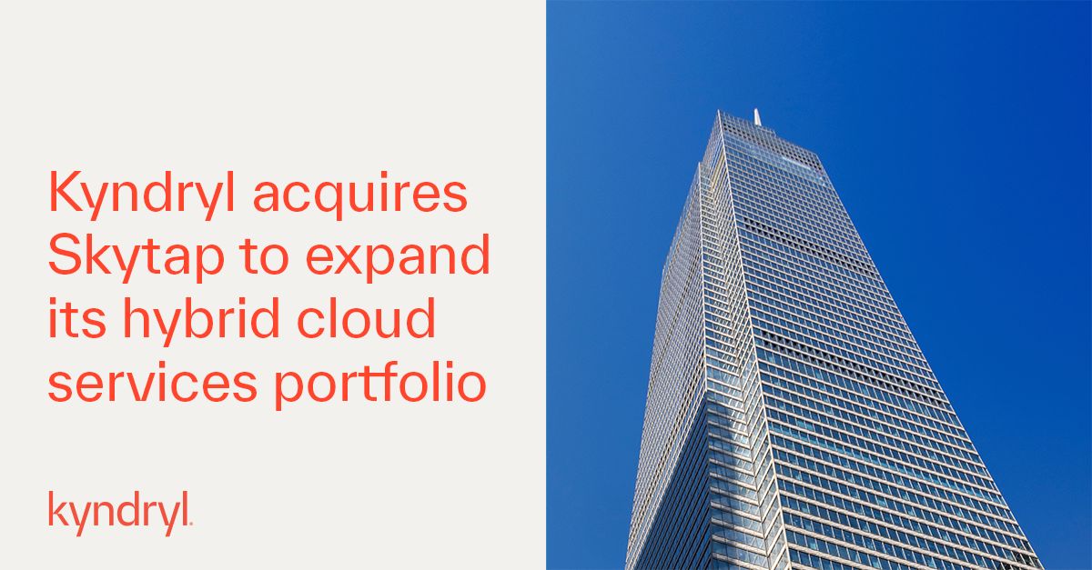 Kyndryl announces acquisition of Skytap | Skytap